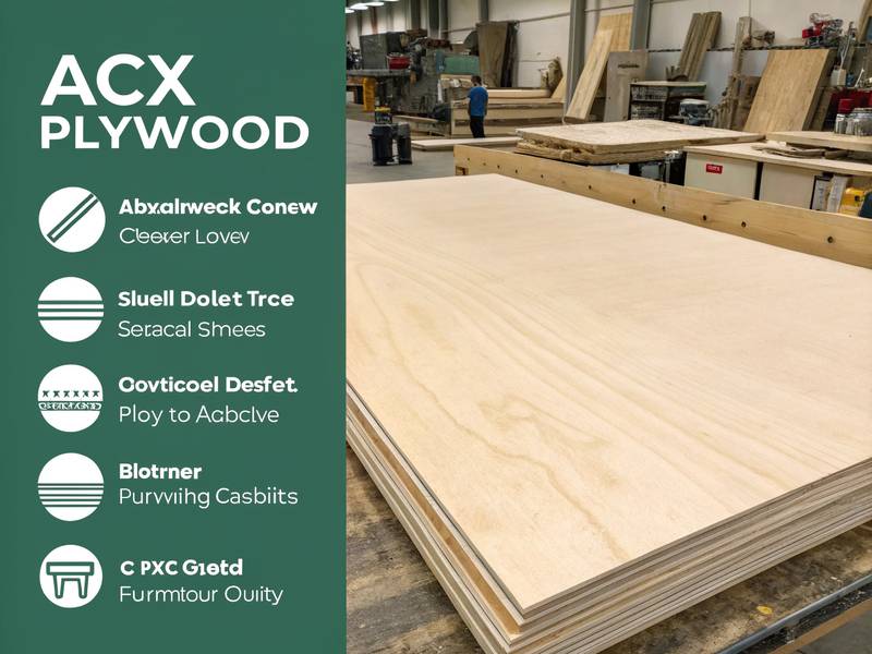 Key Differences Between CDX and ACX Plywood？ - Wholesale Wood Products